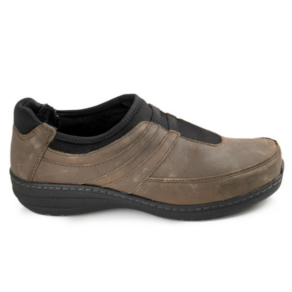 Aetrex | Shoes | Aetrex Womens Outdoor Comfort Leather Sneakers Shoes ...